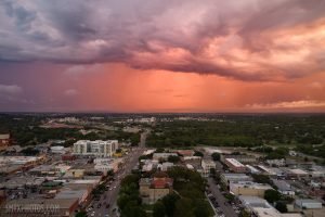 Sunset on The Square - San Marcos Photos